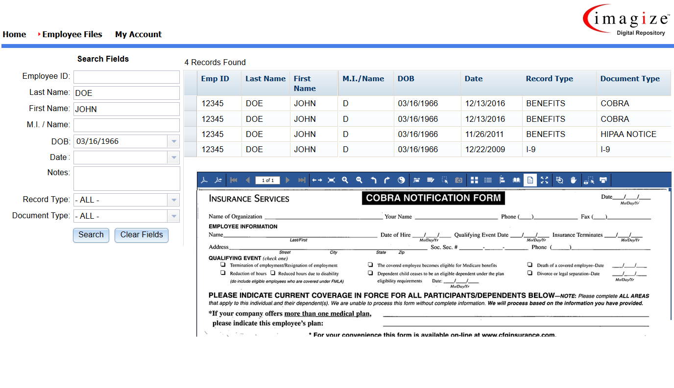 imagize modules-employee files_Retrieval Fields_v4 - imagize Cloud